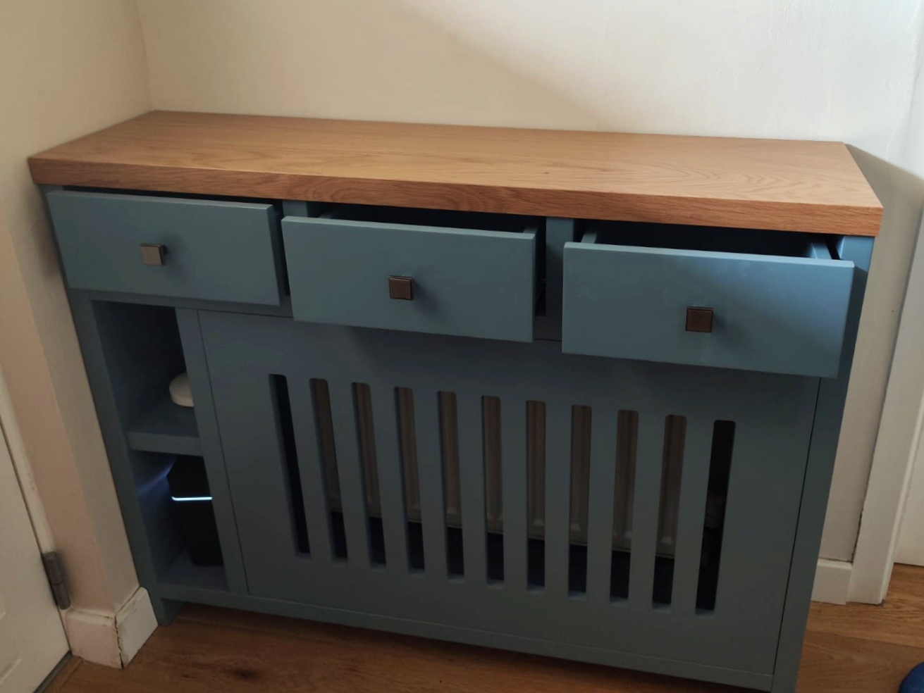 Custom Radiator Cover With Drawers Bespoke Hallway Furniture Custom Custom Radiator Cover With Drawers Bespoke Hallway Furniture Custom
